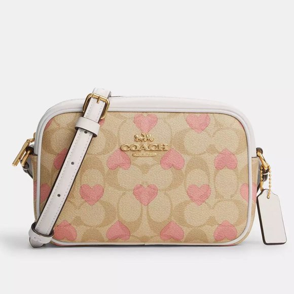 Coach | Bags | Coach Mini Jamie Camera Bag In Signature Canvas With ...